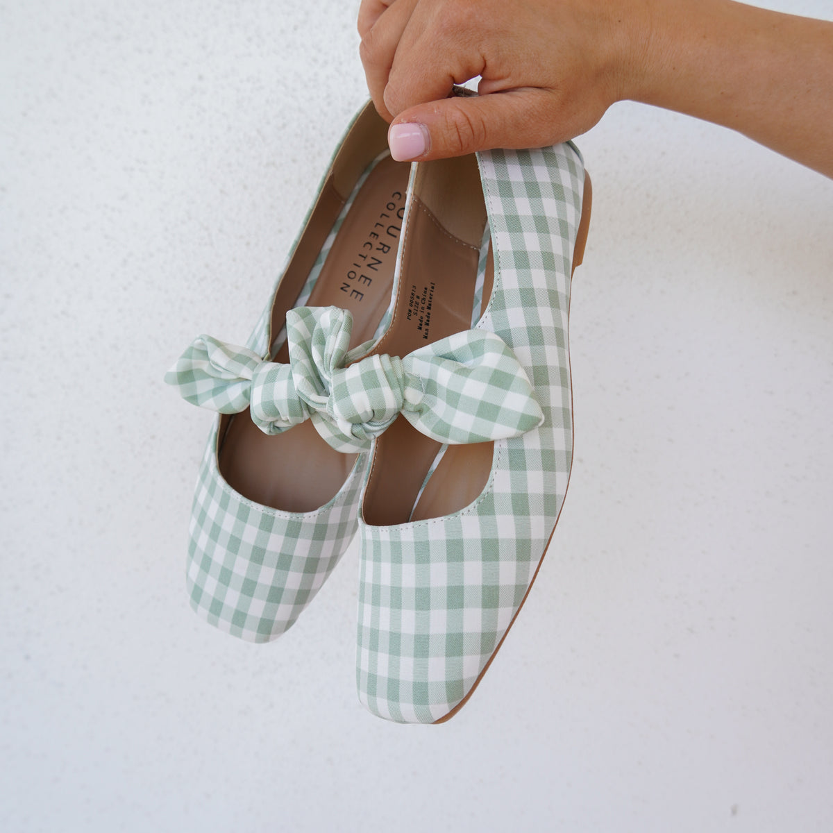 THE GINGHAM BALLET FLATS – Juliet